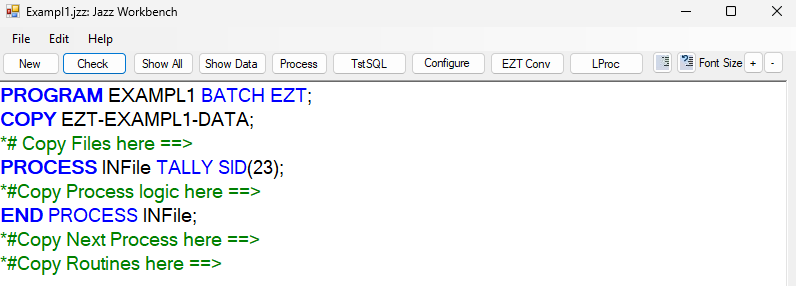 Easytrieve Conversion